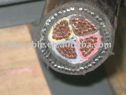 4 Core Steel Wire Armoured Cable, High Quality 4 Core Steel Wire ...