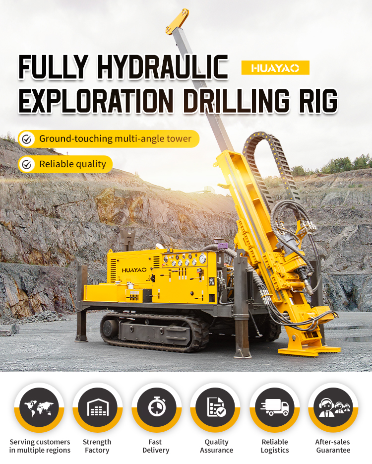 Deep Rock 600m Crawler Geotechnical Core Drill Rig For Sale, High ...