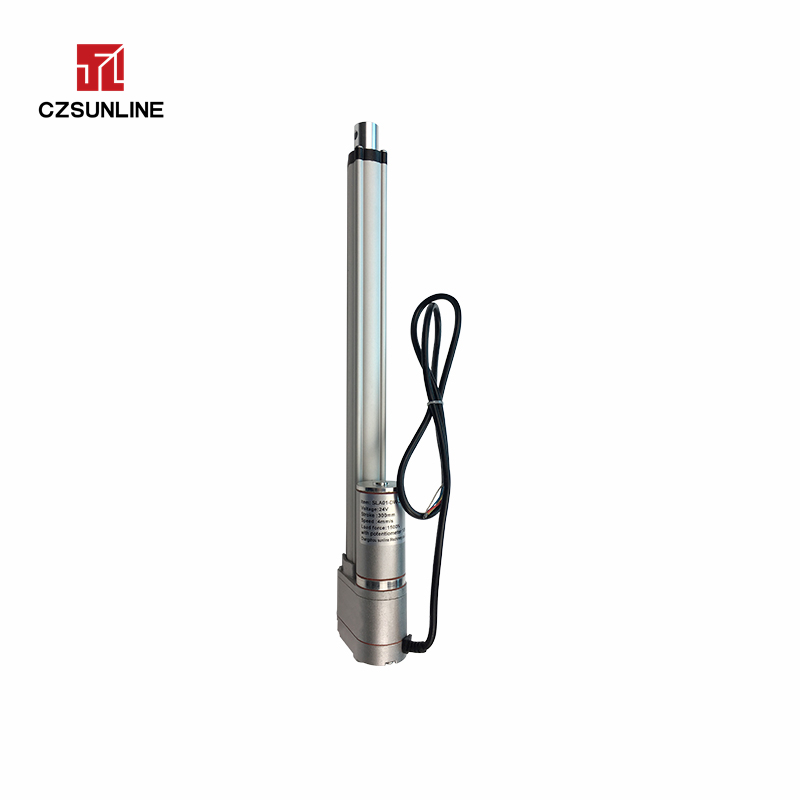 12v Dc Metal Gear Electric Actuator Linear Actuator 1000n, High Quality ...