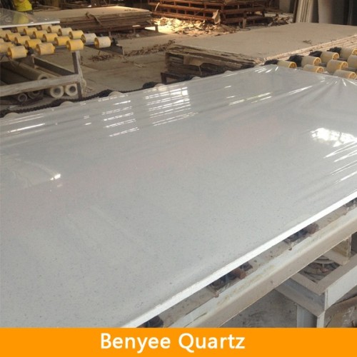 Sparkle White Engineered Stone Slab, High Quality Sparkle White ...