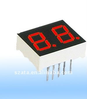 Red Color 2 Digit 7 Segment Led Numeric Display, High Quality Red Color 2 Digit 7 Segment Led ...