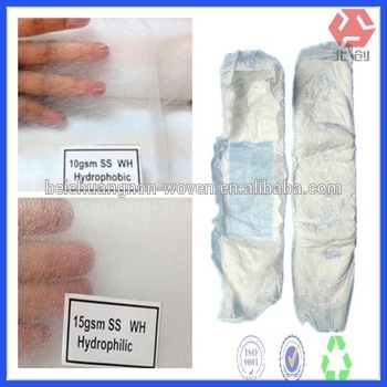 Pp Fabric Disposable Adult Baby Diapers, High Quality Pp Fabric ...