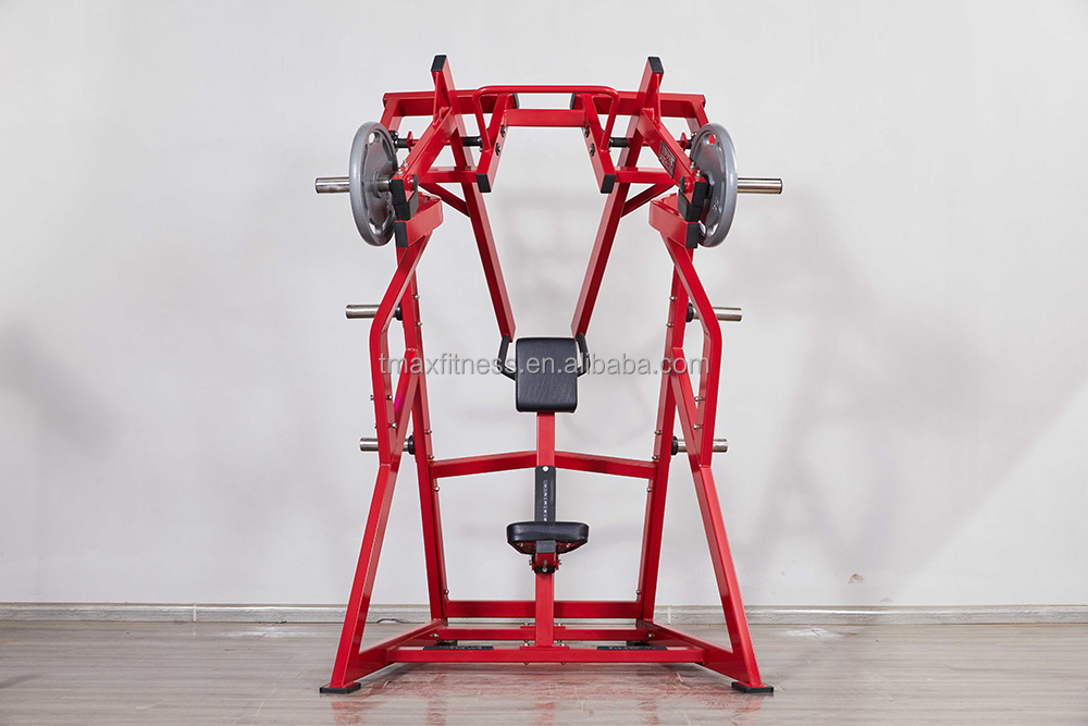 Tmax Plate Loaded Iso Lateral Back Exercise Rowing Machine, High ...