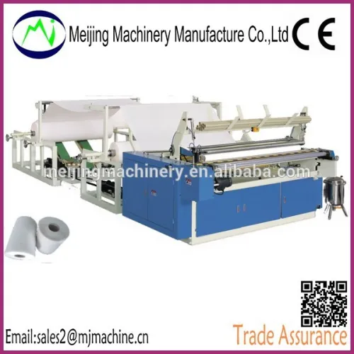 Toilet Paper Converting Machine, High Quality Toilet Paper Converting ...