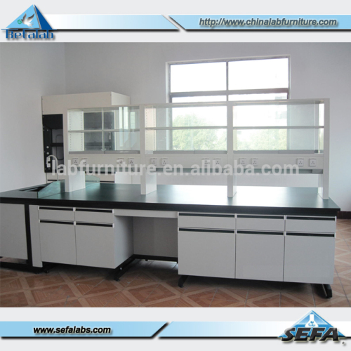 Hot Sale Science Lab Workstation Laboratory Apparatus Steel Wood Desk ...