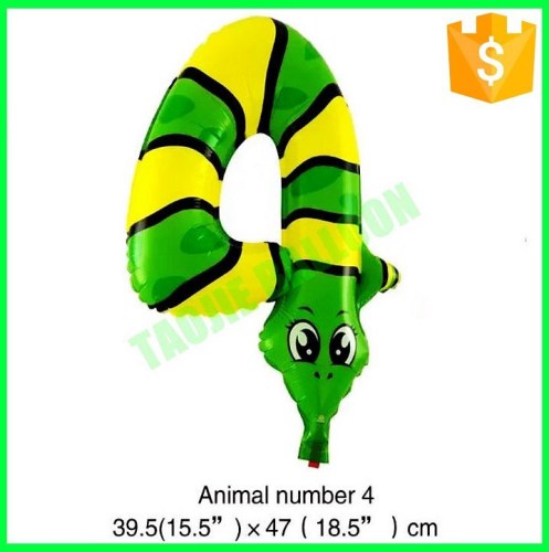 20 Inches Snake Number Balloons -4, High Quality 20 Inches Snake Number ...