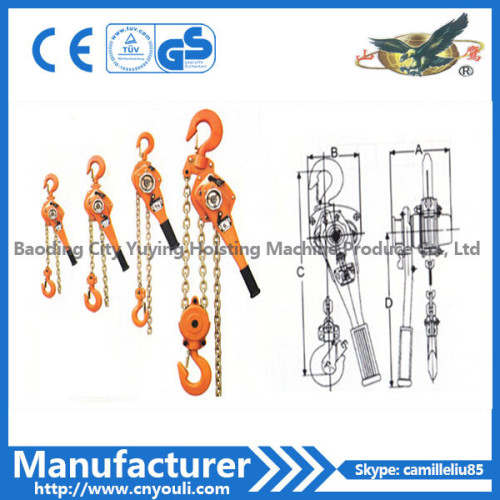 3ton Chain Lever Hoist, Level Hoist, Lever Block Hoist, High Quality ...