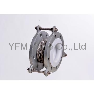 Ptfe Lined Compensator With Ss304 Net Composite, High Quality Ptfe ...