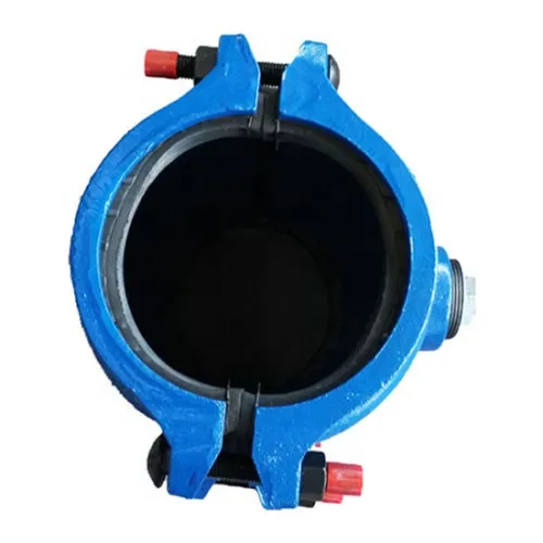 Spigot Socket 75mm Pipe Joint Clamp Quick Pipe Clamp Pe / Pvc Pipeline ...