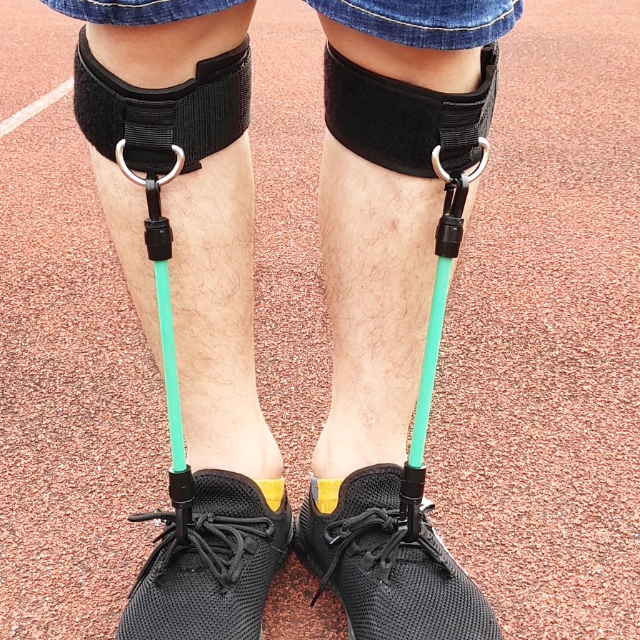 Leg Shank Calf Calves Strength 16-32 Pounds Resistance Bands Tensile ...