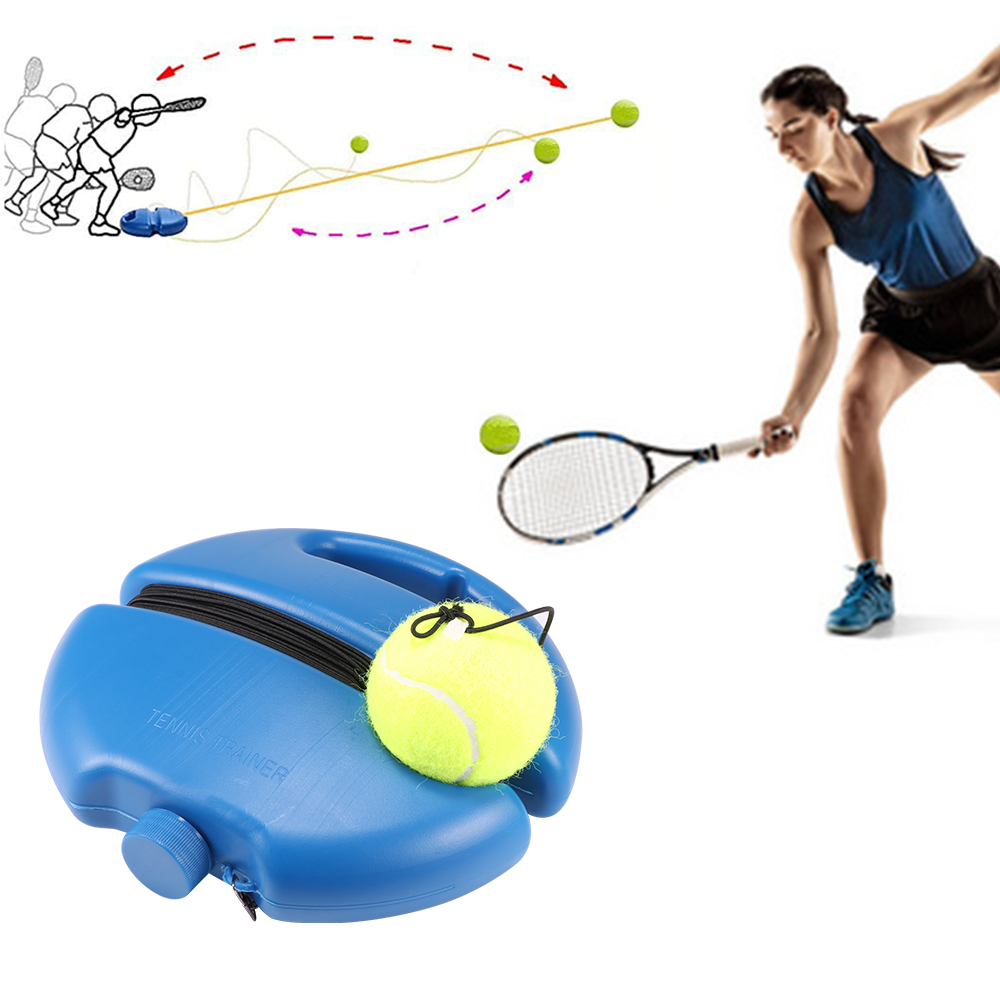 Tennis Self-study Device Sport Self-study Rebound Ball With Trainer ...
