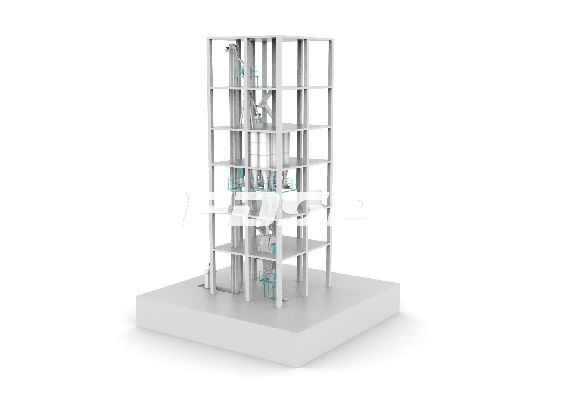 Feed Set Sfyh1000 Automatic Premix Feed Process Plant, High Quality ...