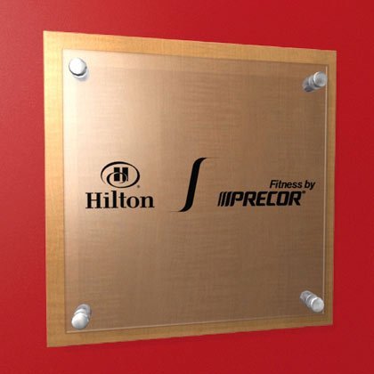 Company Name Board Wall Mounted Logo Acrylic Signs, High Quality ...