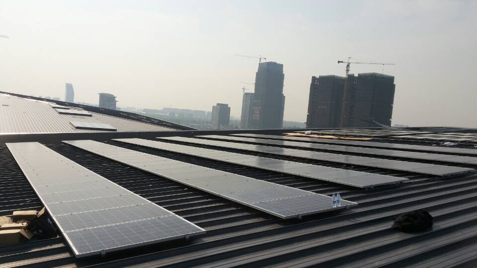 Aluminum Solar Metal Roof Racking System, High Quality Aluminum Solar ...