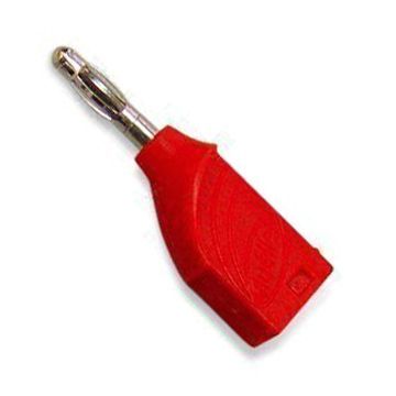 Banana Plug With Red Or Black Insulator, Measures 48mm, Rohs Directive ...