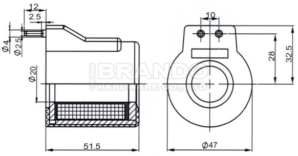 Northman Type Solenoid Valve Coil 12vdc Swh-g02-d12-10, High Quality Northman Type Solenoid ...