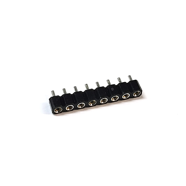 2.54 Row Female Straight Pin Connector, High Quality 2.54 Row Female ...