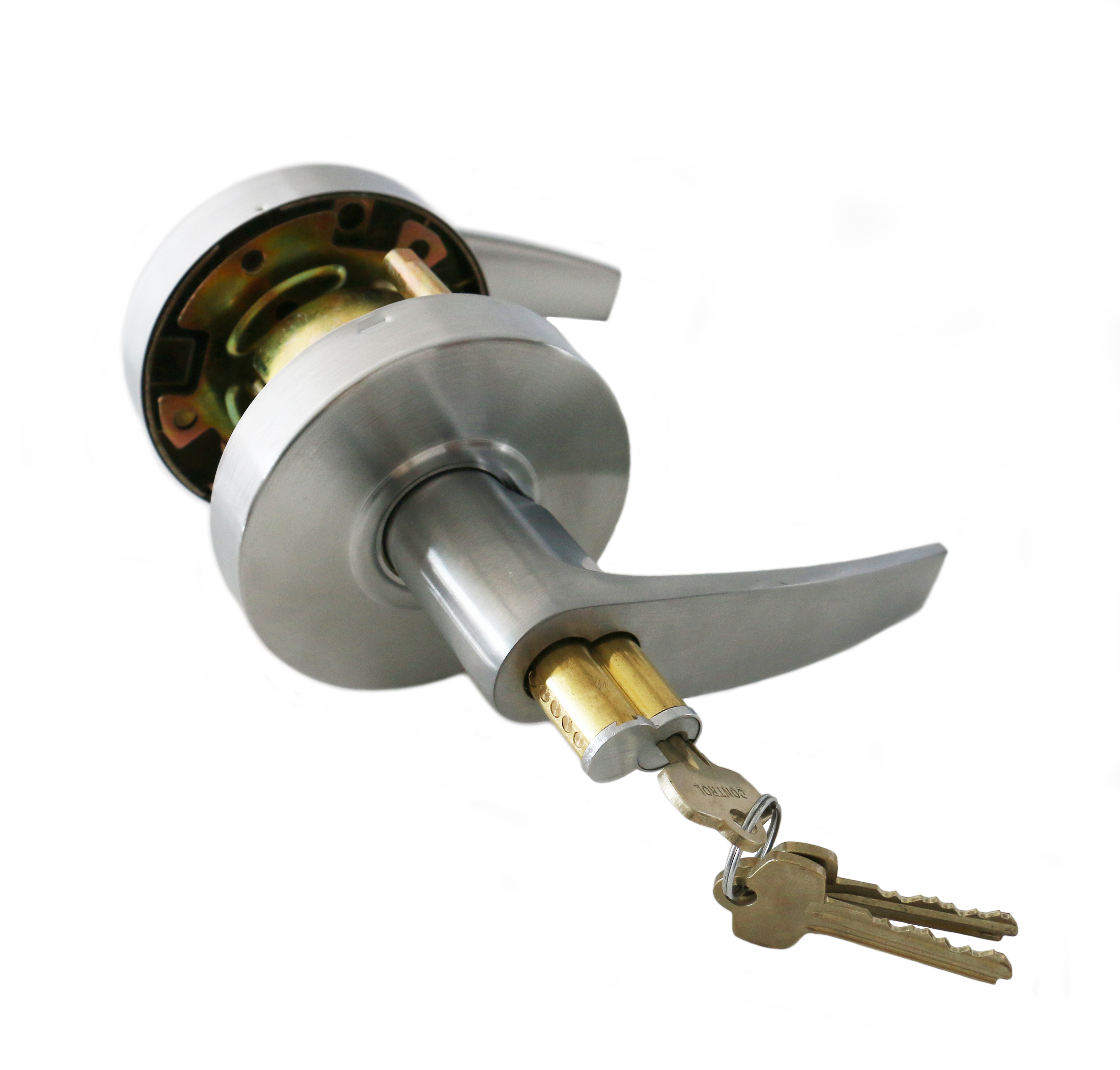 Ansi Grade 2 Door Lock For Ic Core Lever Handle Lock, High Quality Ansi ...