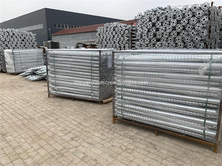 Helical Piers Ground Screw Pole Anchor, High Quality Helical Piers ...