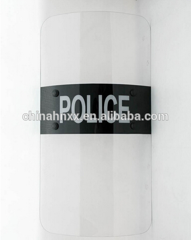 Police Polycarbonate Riot Shield, High Quality Police Polycarbonate ...