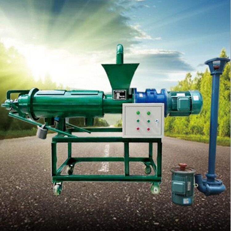 Screw Press Solid Liquid Separator For Cow Dung And Animal Waste, High ...