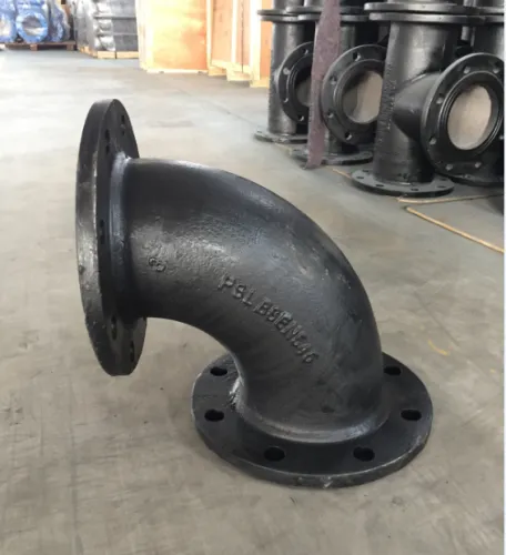 Ductile Iron Pipe Double Flanged Bend, High Quality Ductile Iron Pipe ...