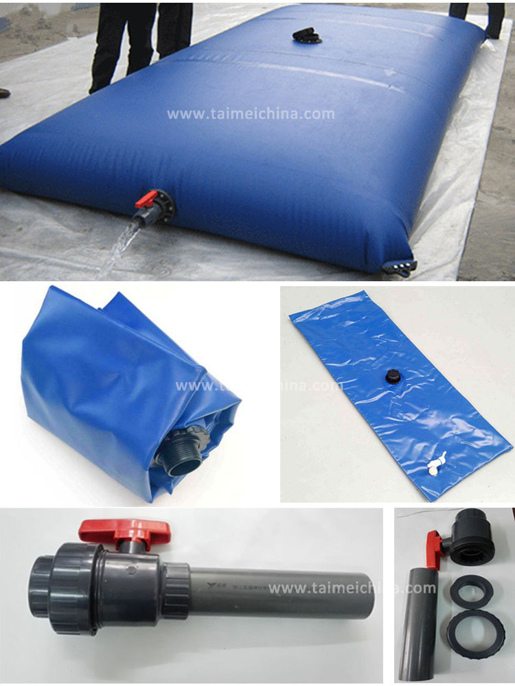 Pvc Inflatable Water Tank Fabric And Collapsible Water Tanks For Water ...