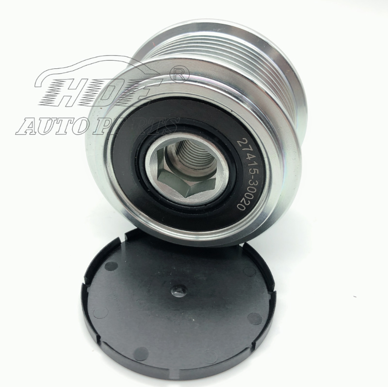 ลูกรอกสายพานเครื่องกำเนิดไฟฟ้ากระแสสลับสำหรับ Toyota Hilux Kun25 2kd ...