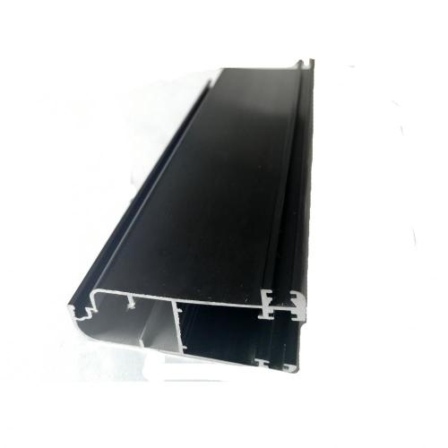 Aluminum Doors Windows Profiles Black Powder Coated Surface, High ...