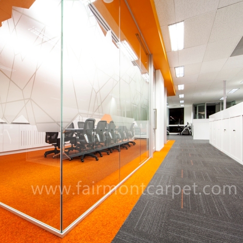 100% Nylon Office Meeting Conference Room Modular Commercial Carpet ...