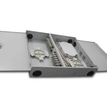 Wall Mount Patch Panel With Aluminum Housing And Epoxy Coating, High ...