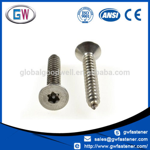 304 Stainless Sheet Metal Torx Pin Head Security Screws, High Quality 304 Stainless Sheet Metal ...