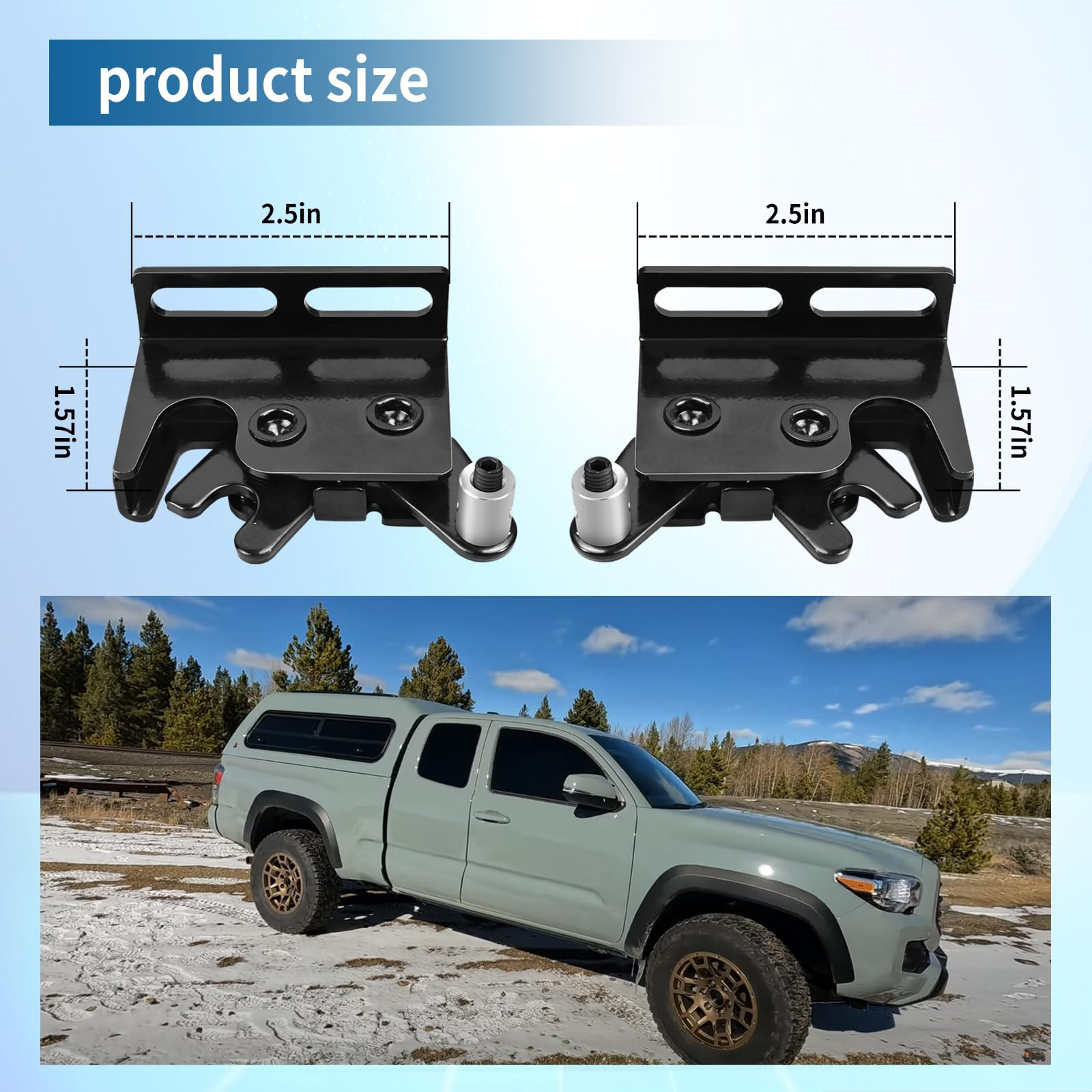Truck Cap Rotary Latch For Leer 100xl/xr/xq/180xl 700 Tonneau Car Door ...
