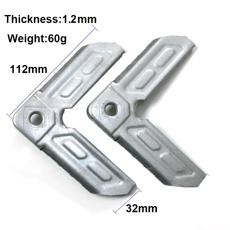 Galvanized Steel Tdf Duct Flange Corner For Hvac Ventilation, High ...