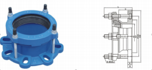 Large Tolerance Restraint Flange Adaptor, High Quality Large Tolerance ...