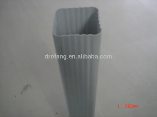 Pvc Rainwater Gutter/ Half Round And Rectangular, High Quality Pvc ...