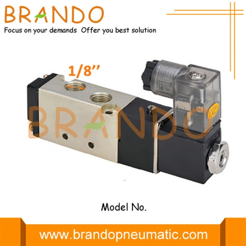 1/8'' 4V110-06 5/2 Way Pneumatic Air Solenoid Valve China Manufacturers ...