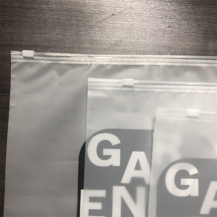 CPE PVC Plastic Packing bags with slider zipper Good Value for Money