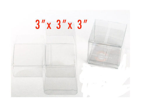 Cmyk / Pantone Plastic Packaging Boxes , Recyclable Clear Pp Cube Box, High Quality Cmyk ...
