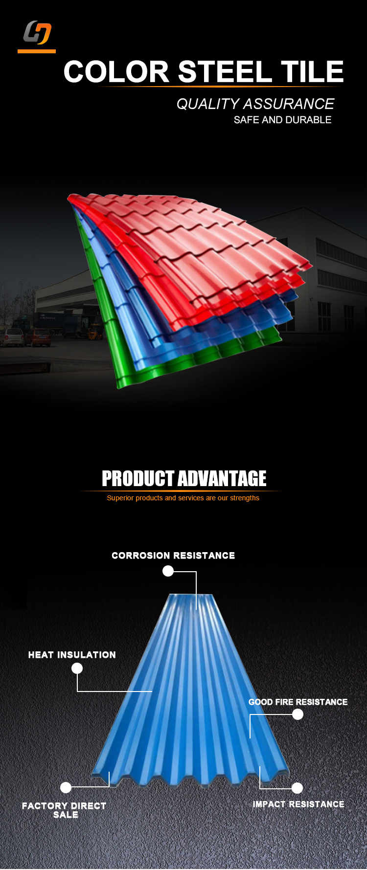 Jis Astm 24 Gauge Ppgi Pre-painted Metal Roofing Sheet 60g Gi Zinc ...