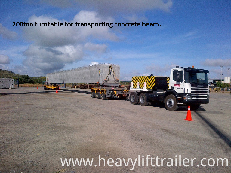 Turntable For Modular Trailer China Manufacturer