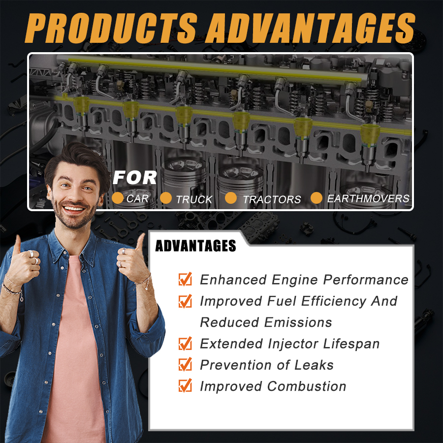 Inox Stainless Steel Diesel Engine Fuel Injector Sleeve 227-1200, High ...