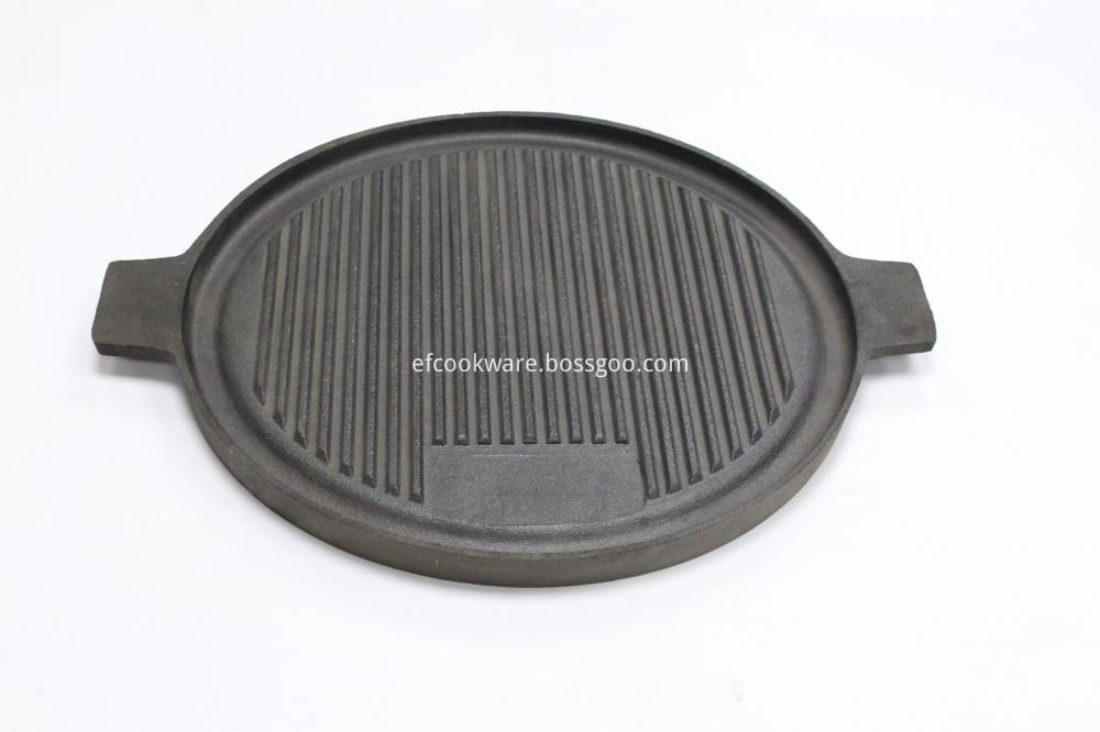 Cast Iron Round Griddle With Handle, High Quality Cast Iron Round ...