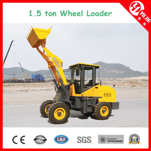 Zl15 1.5 Ton Wheel Loader (1500kg), High Quality Zl15 1.5 Ton Wheel ...