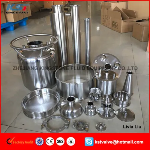 Custom 12" Round Bottom Jacketed Extractor Stainless Steel Solvent ...