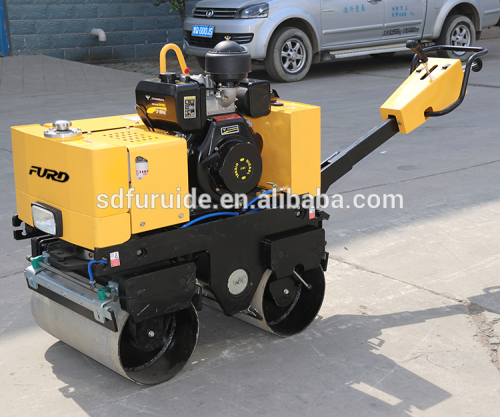 Pedestrian Roller Vibratory Mini Road Roller For Sale (fyl-800c), High ...