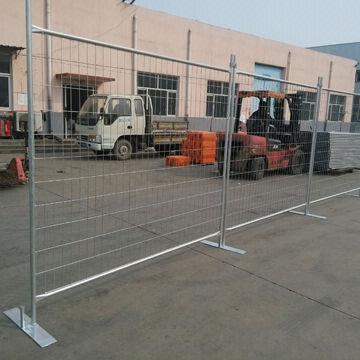 High-quality Galvanized Metal Temporary Fence With Welded Wire Mesh ...