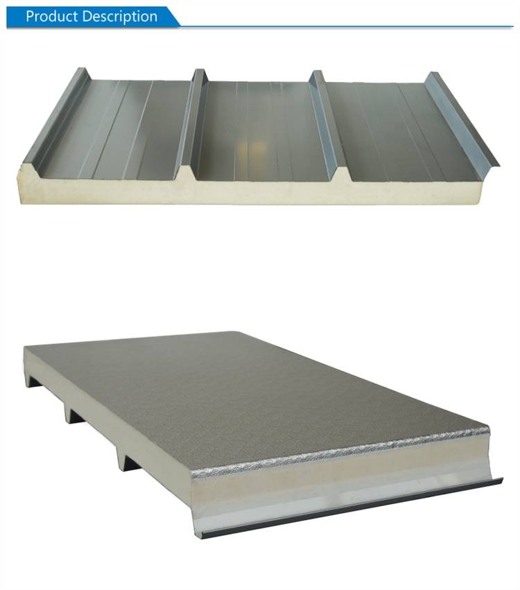 Ce And Iso Cetifacted Insulation Fire-proof Puf Roof Panel, High ...