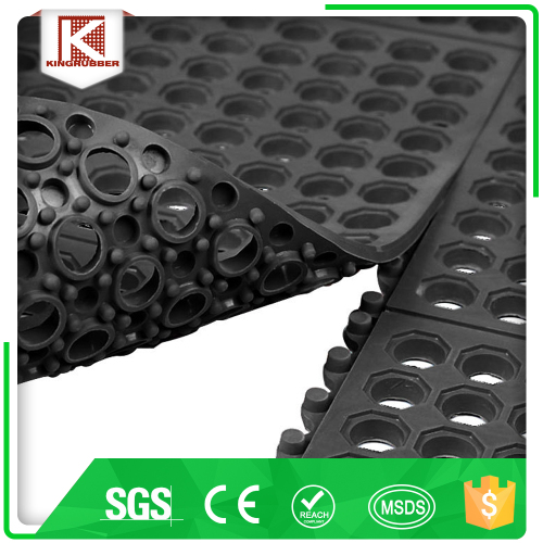 Interlocking Drainage Rubber Matting, High Quality Interlocking ...