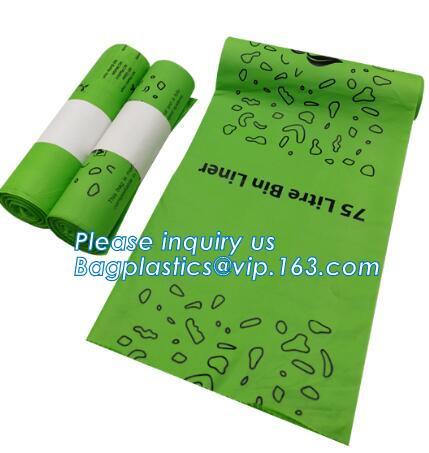 Gallon Biodegradable Plastic Trash Bin Liners, Food Waste Caddy Liner ...